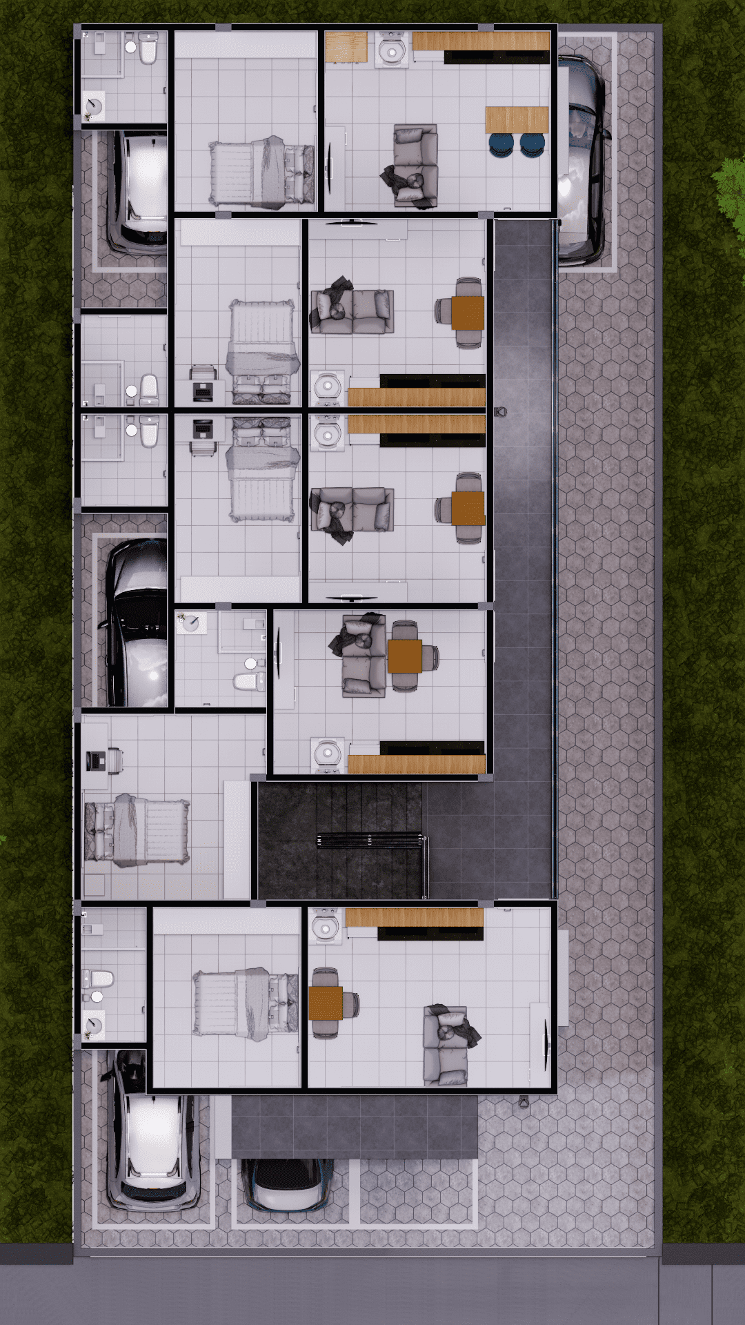 PRÉDIO COM 10 KITNETS E 10 VAGAS - Projeto Ideal Online